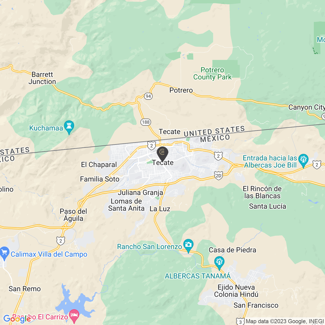 Tecate Mexico Map MapaGoogle.jpg