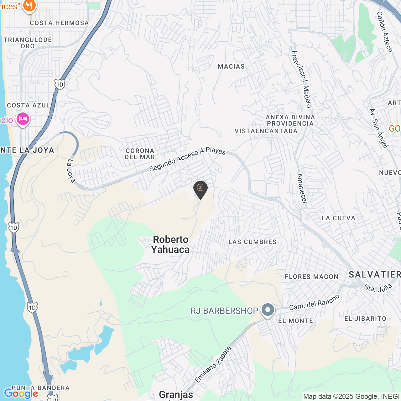 Mapa De Providencia California