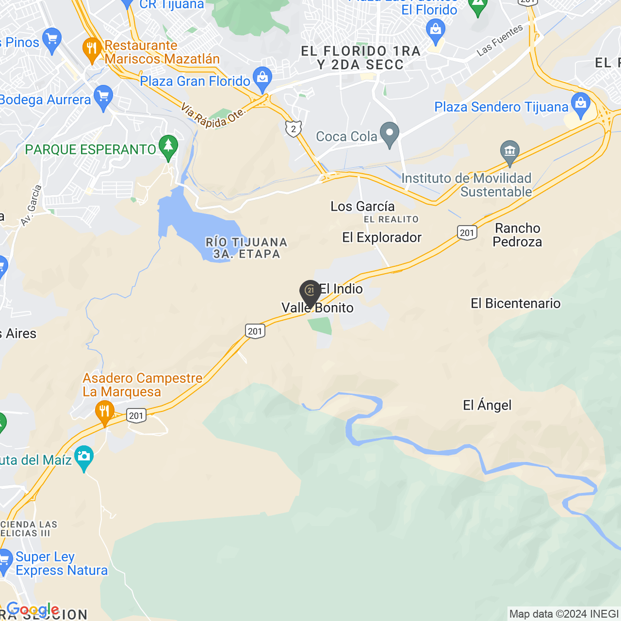 Mapas De Google Indio California Indio California Map Hi Res Stock